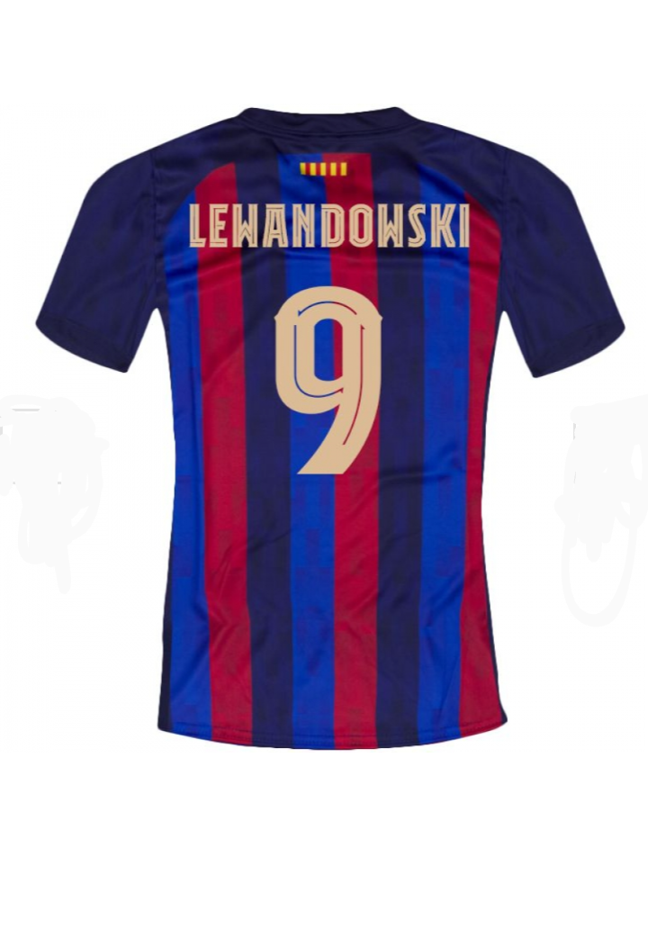 LEWANDOWSKI - Barcelona Jersey - KIDS – Polish Vibes