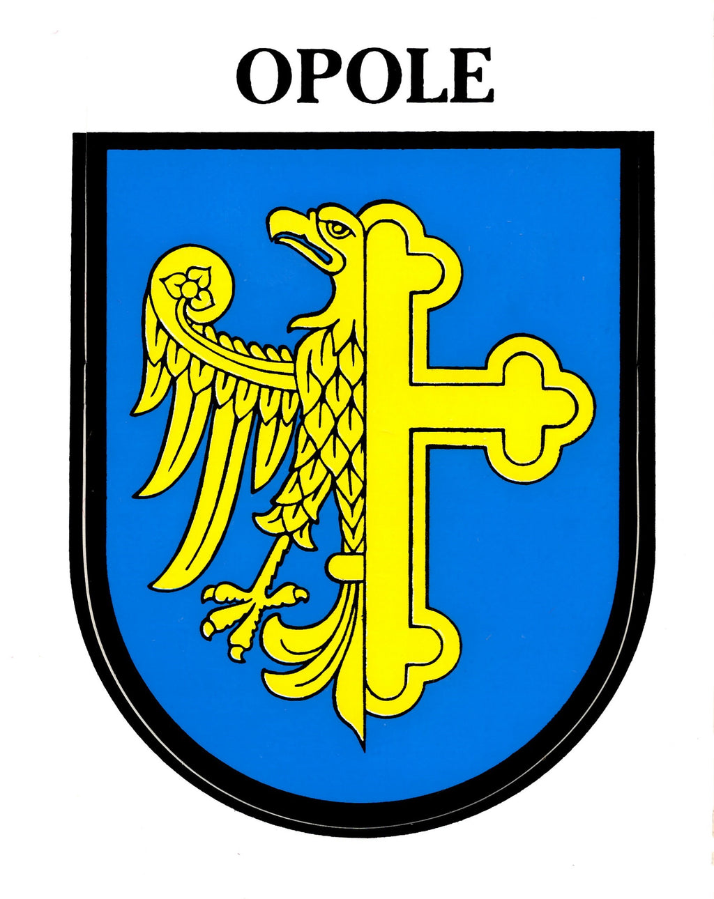 Opole - Coat of Arms Sticker – Polish Vibes