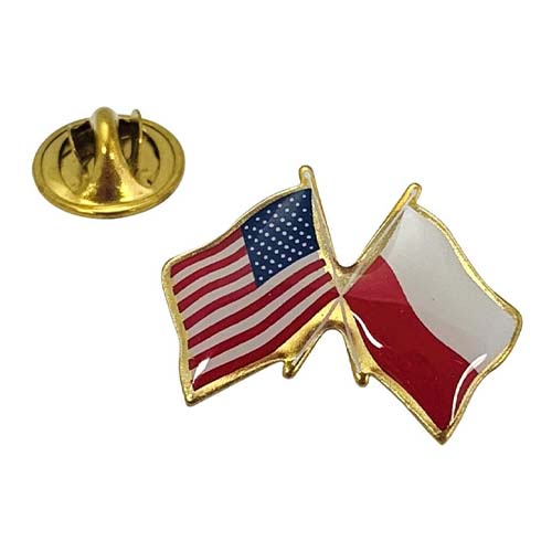 Polish -American Friendship Flag Lapel Pin – Polish Vibes