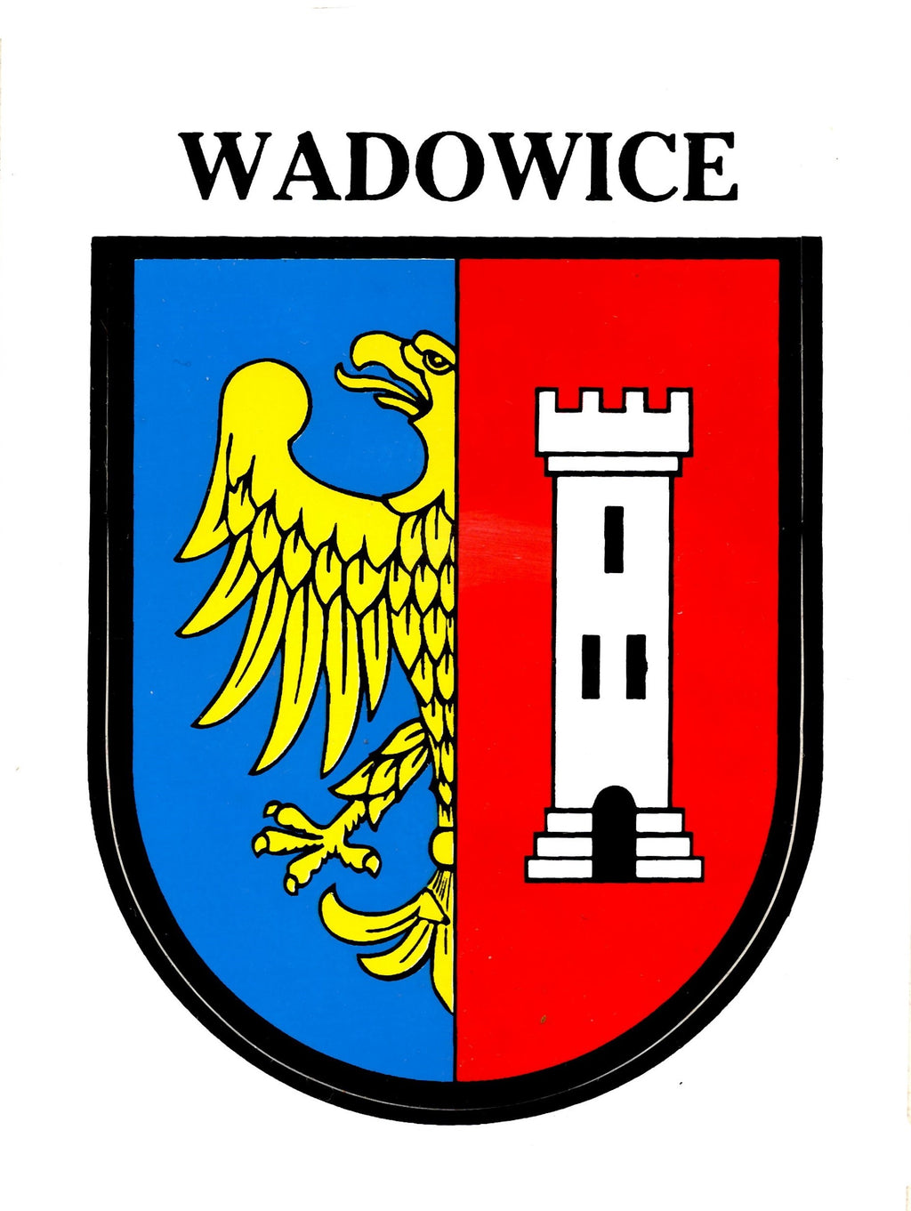 Wadowice - Coat of Arms Sticker – Polish Vibes
